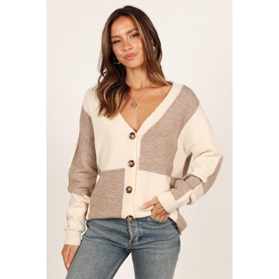 Petal And Pup Shay Collar Knit Sweater - Beige L : Target