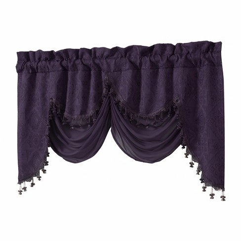 Kate Aurora Georgina Ultra Luxurious Raised Jacquard And Fringed ...