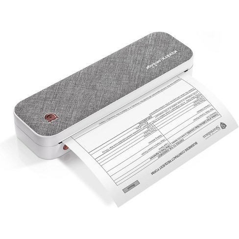 Peripage Portable Bluetooth Thermal Printer: Us Letter & A4 Thermal ...