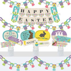 Big Dot Of Happiness Hippity Hoppity - Easter Bunny Party Game Scratch ...