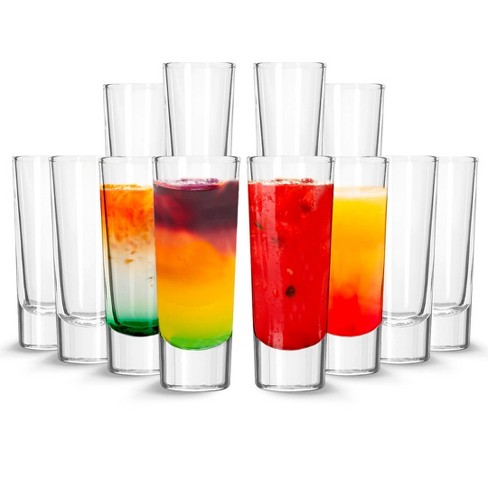 Tall Shot Glasses - 2oz - Crystal Clear Glasses - Set Of 12 : Target