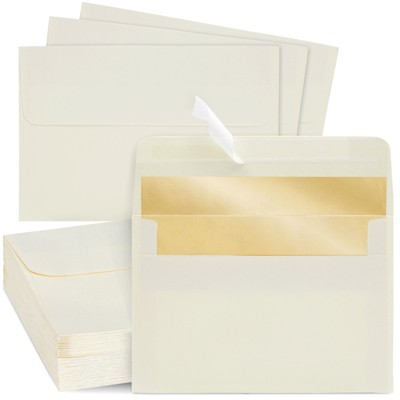 Best Paper Greetings 50 Pack Square Envelopes, 5.5 X 5.5, For Greeting ...