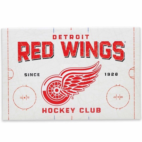 Nhl Detroit Red Wings Rink Canvas : Target