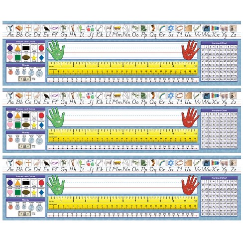 North Star Teacher Resources Traditional Manuscript Primary Desk Plates ...