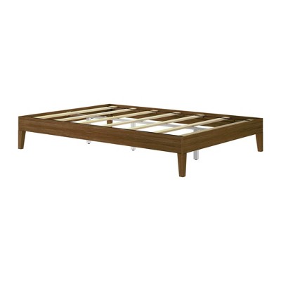 Plank+beam Queen-size Platform Bed, Driftwood : Target