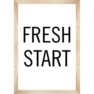 Schoolgirl Style Simply Boho Fresh Start Poster : Target