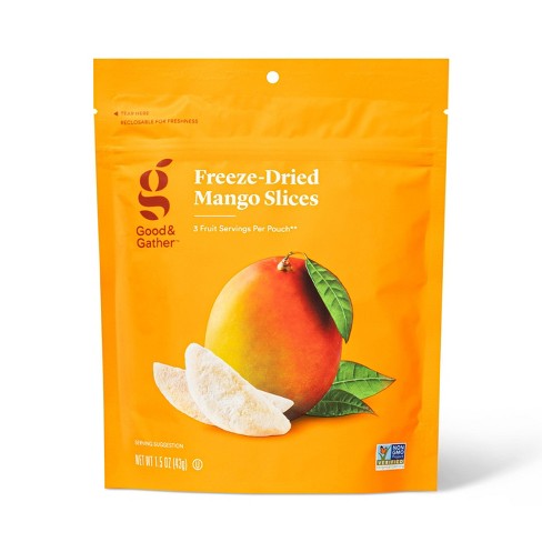 Freeze Dried Mango Slices - 1.5oz - Good & Gather™ : Target