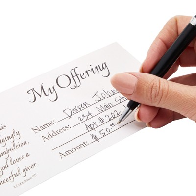 100-pack Tithe Envelopes For Church Offerings And Religious Occasions ...