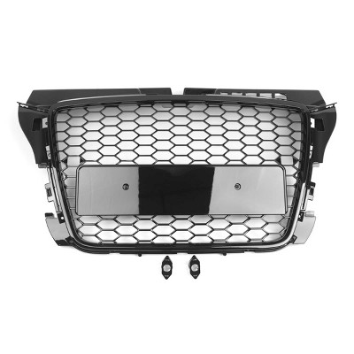 RS Style Honeycomb Front Bumper Grille for Audi A3 8P 2008-2012 ...