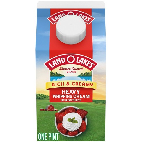 Land O Lakes Heavy Whipping Cream - 1pt : Target