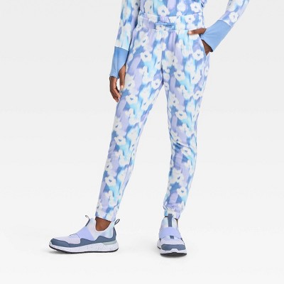 Girls' Cozy Soft Joggers - All In Motion™ Dark Blue L : Target