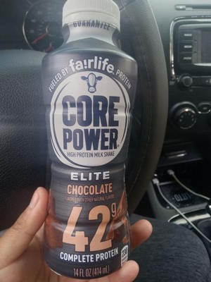 Core Power Elite Chocolate 42g Protein Shake - 14 Fl Oz Bottle : Target