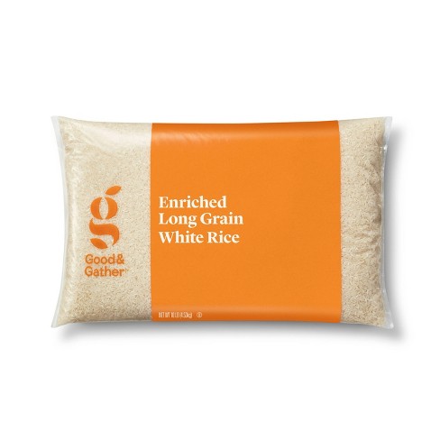 Enriched Long Grain White Rice - 10lbs - Good & Gather™ : Target