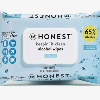 The Honest Company Alcohol Hand Sanitizing Wipes - 50ct : Target