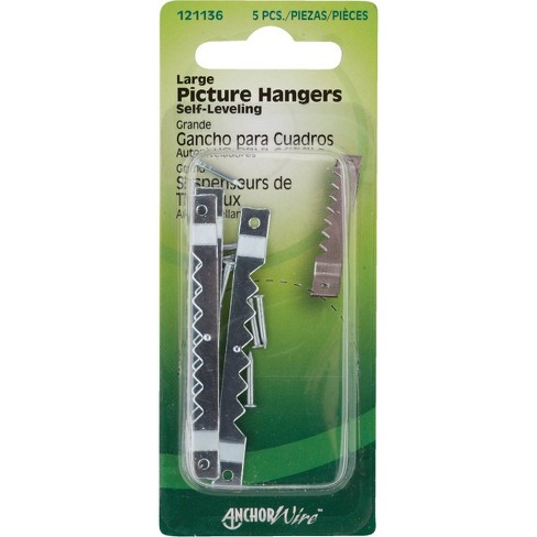 Anchor Large Wire Sawtooth Hangers (5 Count) 121136 Pack Of 10 : Target