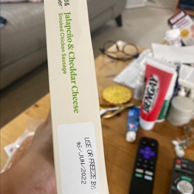 Jalapeno & Cheddar Chicken Sausage - 12oz - Good & Gather™ : Target