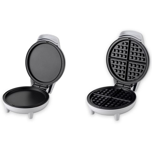Courant Personal Grill And Waffle Maker (white) - Bundle : Target