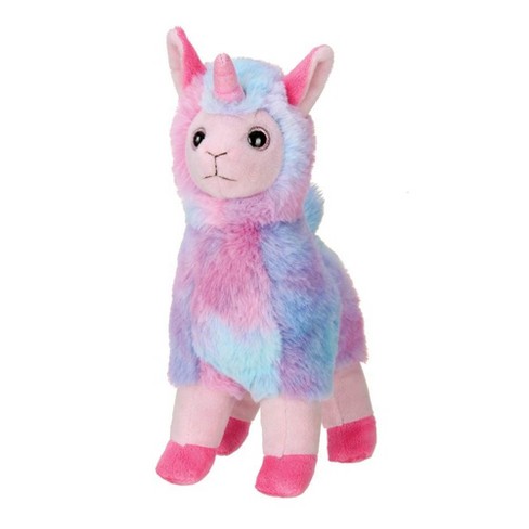 Bearington Luna Llamacorn The Rainbow Llama Plush, 10 Inch Llama ...