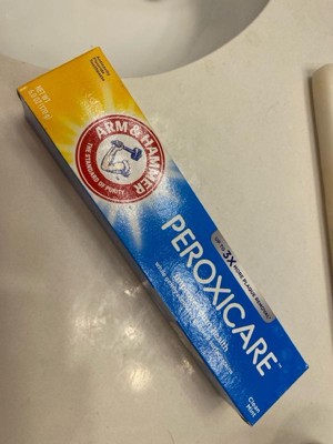 Arm & Hammer Peroxicare Gum Health Anticavity Flouride Toothpaste - 6oz ...