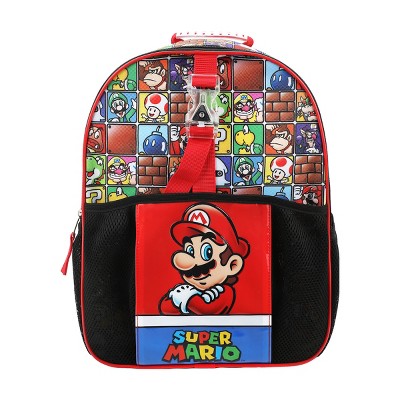 Super Mario Brothers 5-piece Backpack & Lunchbox Set : Target