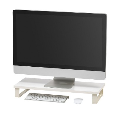 Mount-it! Mesh Computer Monitor Stand Riser | Desk Organizer With 2 ...