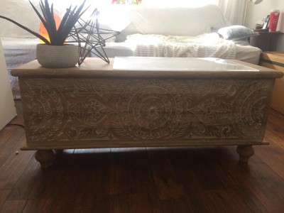 Fossil Ridge Storage Bench Beige - Signature Design By Ashley : Target