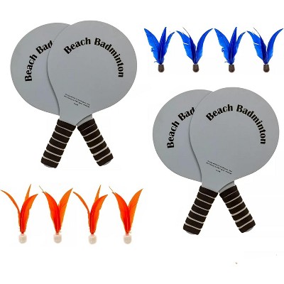 Costway Portable Badminton Set With 2 Shuttlecocks Badminton Rackets ...