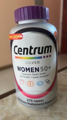 Centrum Silver Women 50+ Multivitamin / Multimineral Dietary Supplement ...