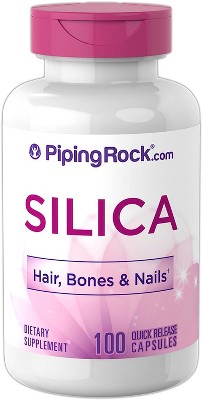 Piping Rock Silica Supplement 500mg | 100 Capsules : Target