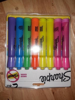 Sharpie 12pk Highlighters Tank Chisel Tip Assorted Colors : Target