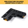 Yescom 90° Left Turn/Right Turn Corner for 1-Channel Cable Protector ...