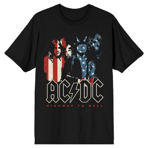 Ac/dc Flag Black T-shirt-xl : Target