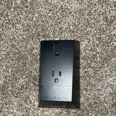 Titan 6-outlet Surge Tap 560j Multi Color Led : Target