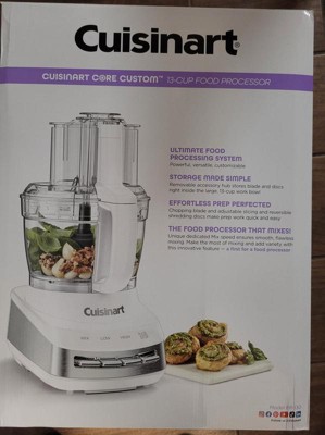 Cuisinart Core Custom 13-cup Multifunctional Food Processor - Anchor Gray - Fp-130ag : Target