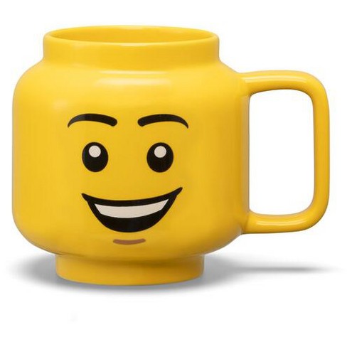 Room Copenhagen - Lego Ceramic Mug Happy Boy, 17.9 Oz. (boxed) : Target