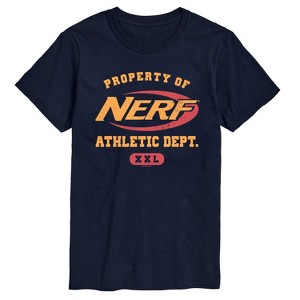 Men's Nerf Athletic Department Short Sleeve Graphic T-Shirt - Navy - X ...