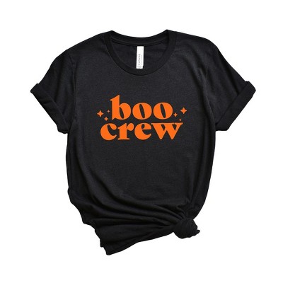 Simply Sage Market Women's Boo Crew Stars Short Sleeve Graphic Tee - L ...