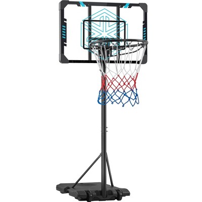 Yaheetech Portable Basketball Hoop Backboard Basketball Stand System ...