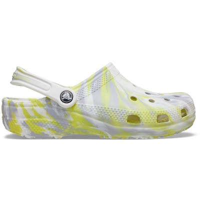 Crocs Adult Classic Marbled Clogs, M13, White/microchip : Target