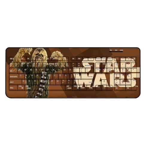 Keyscaper Star Wars Chewbacca Color Block Wireless Usb Keyboard : Target