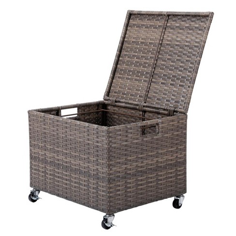 Birdrock Home Rolling File Box-storage Cabinet With Wheels-file ...