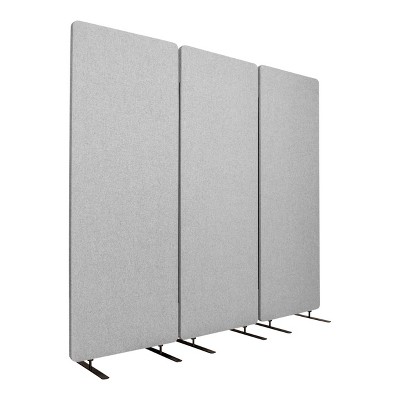 Refocus™ Raw Freestanding Acoustic Room Divider 3 Pack – Reduce Noise ...