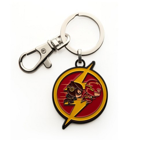 Dc Comics The Flash 2 Flashes Chibi Keychain : Target