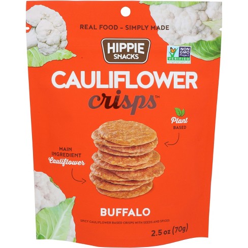 Hippie Snacks Buffalo Cauliflower Crisps - Case Of 8 - 2.5 Oz : Target