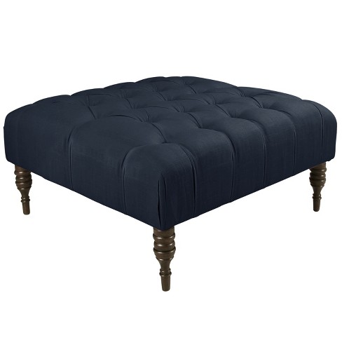 Custom upholstered ottoman store