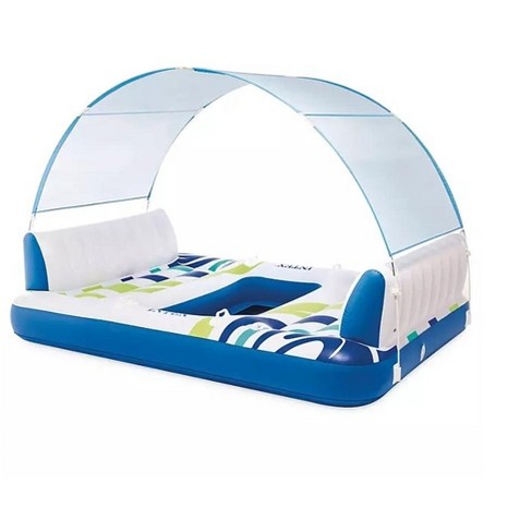 Intex 57252s Sea Breeze Inflatable Floating Island With Canopy 93in X ...