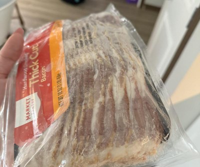 Hardwood Smoked Thick Cut Bacon - 16oz - Market Pantry™ : Target