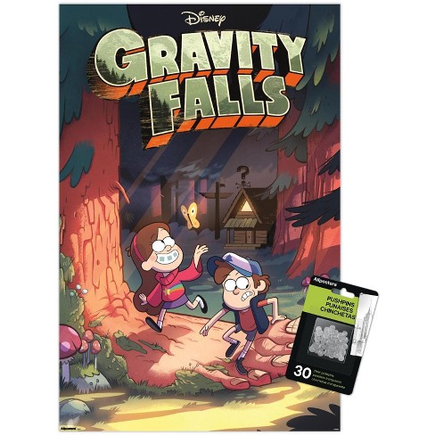 Trends International Disney Gravity Falls - Key Art Unframed Wall ...