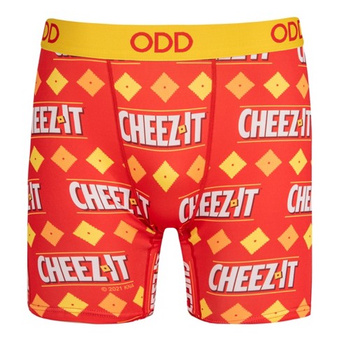 Odd Sox, Cheez It, Men's Boxer Briefs, Funny Novelty Print Underwear ...