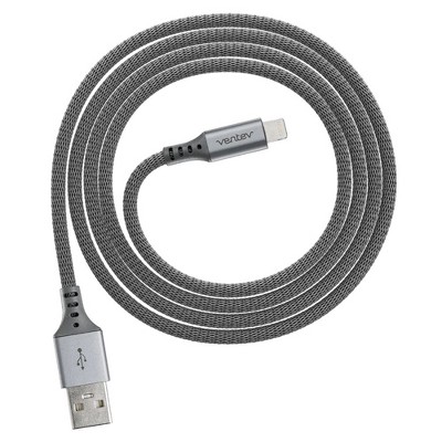 Ventev Chargesync Alloy Usb A To Apple Lightning Cable Compatible With Iphone 14 & Earlier - 4ft ...